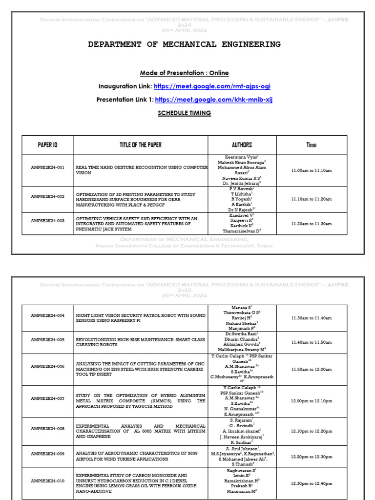 Presentation link 1 | PDF | Composite Material | Building Engineering