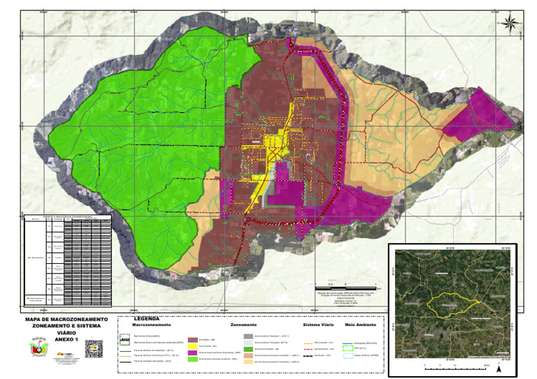 Mapa de Zoneamento de Cocal do Sul | PDF | Geofísica | Cartografia