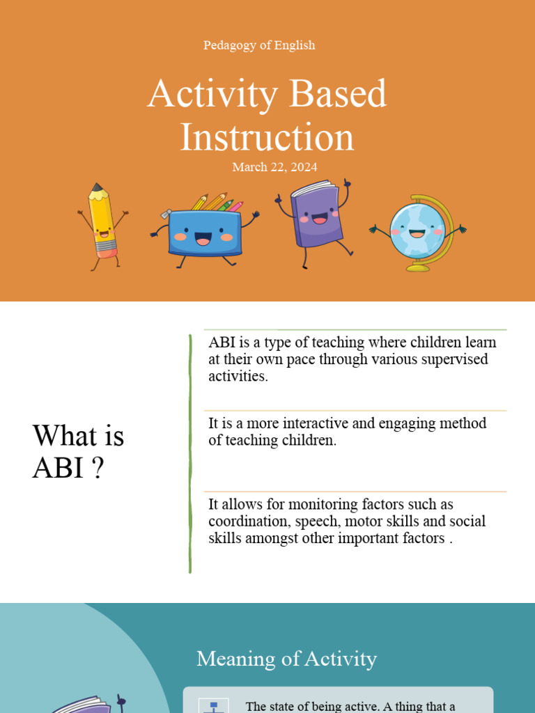 Activity Based Instruction | PDF | Learning | Creativity