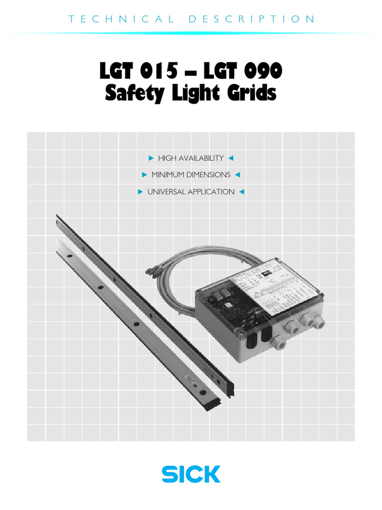 LGT 015 - LGT 090 Safety Light Grids: Technical Description | PDF ...