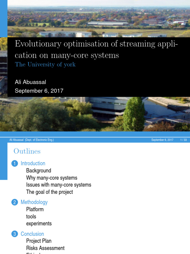 Evolutionary Optimisation of Streaming Appli-Cation On Many-Core Systems | Download Free PDF ...