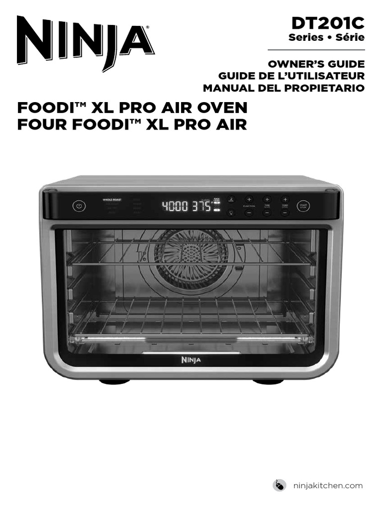 DT201C Ninja Foodi User Guide | PDF | Sheet Pan | Oven