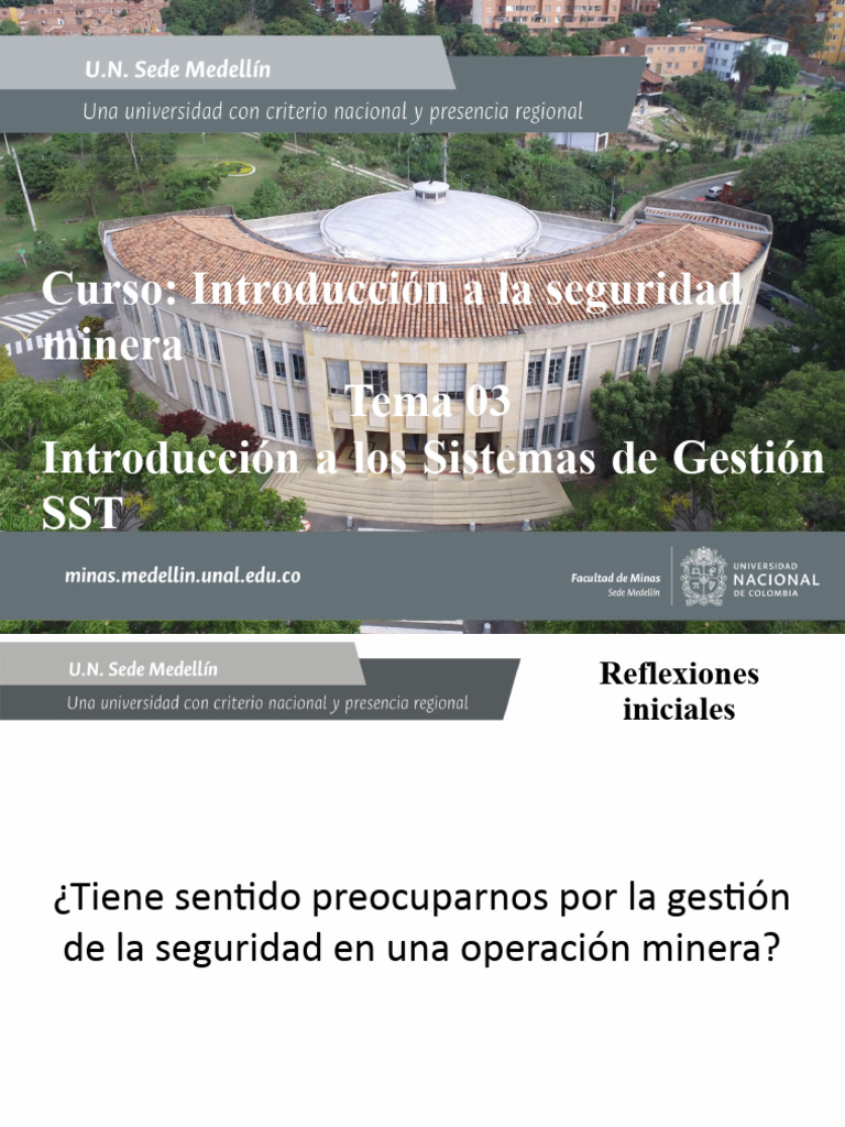 Ism - Tema 03 - Introduccion A Los SG SST | PDF | Business