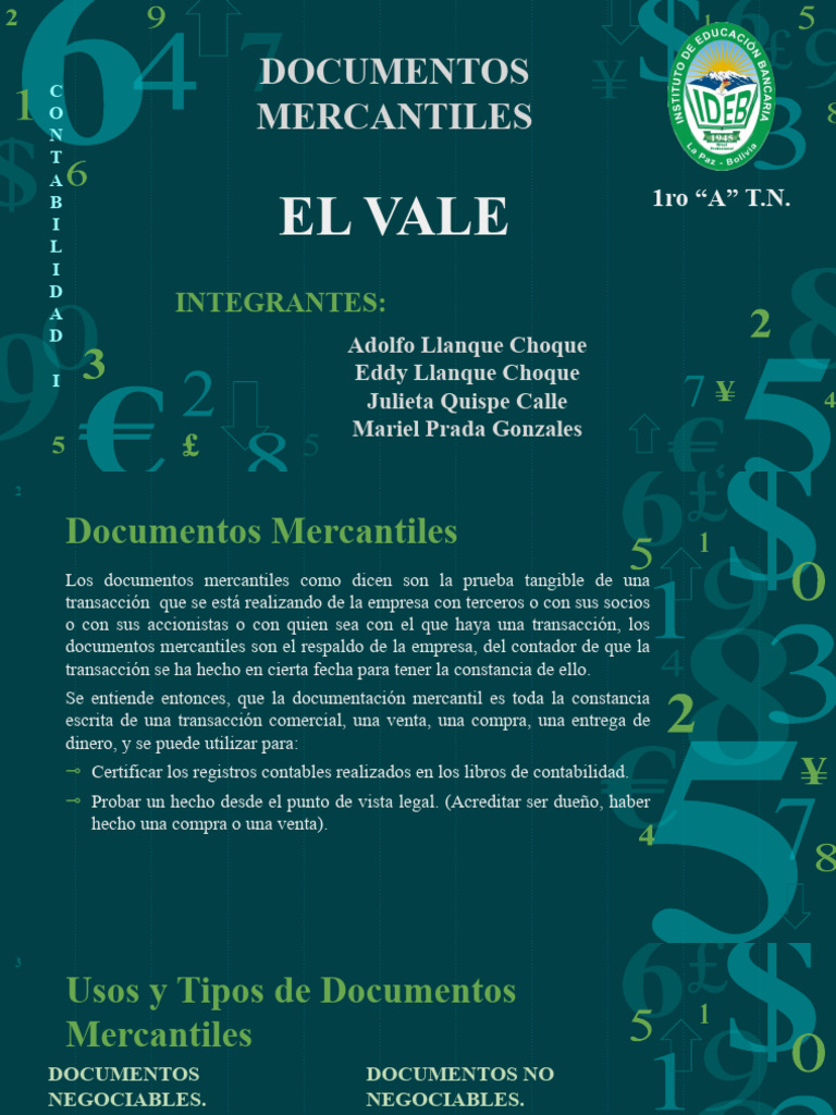 El Vale-2 | PDF | Pagos | Contabilidad