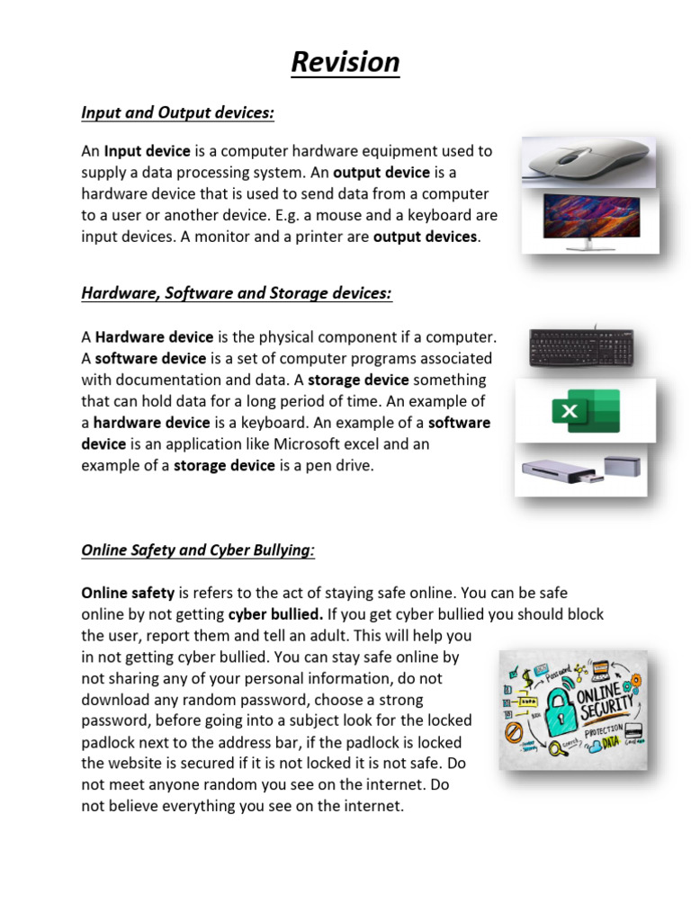 Input and Output Devices | PDF | Computer Hardware | Input/Output