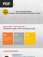 ESD Audit Check Sheet r1 | PDF | Electrostatic Discharge | Calibration