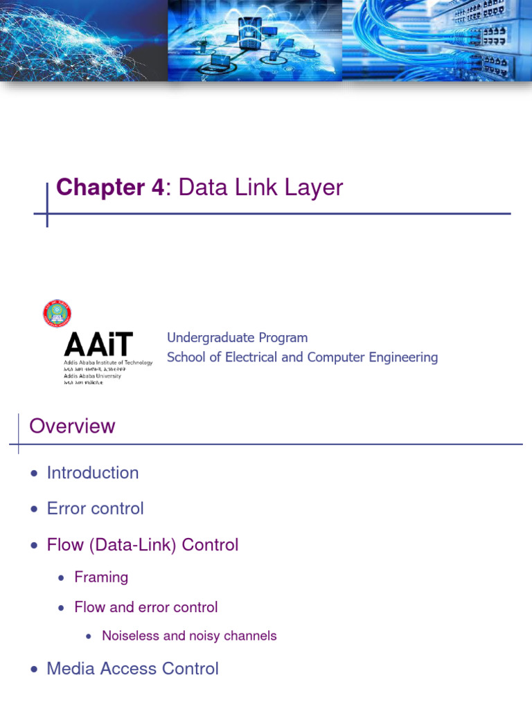 Chapter-4-Data Link Layer - 2 | PDF | Channel Access Method | Transmission Control Protocol