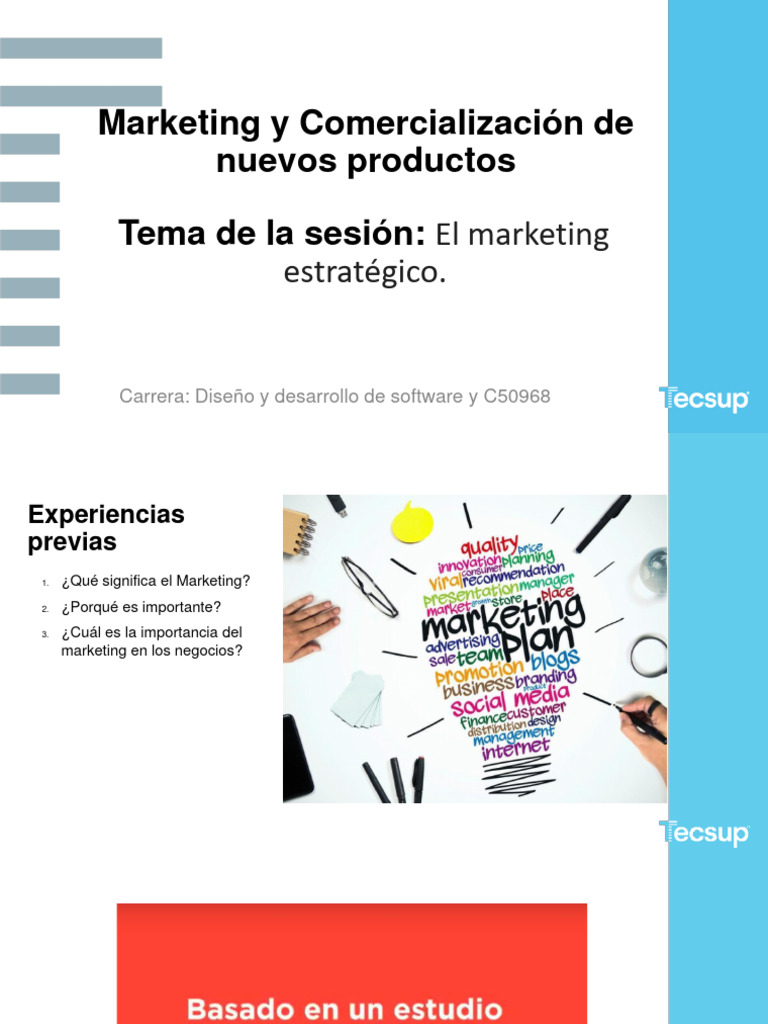 Sem 01 - Marketing Estrategico | PDF | Marketing | Mercado (economía)