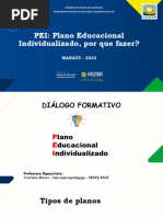 PEI 2025: Plano Educacional Individualizado | PDF | Brasil | Autismo