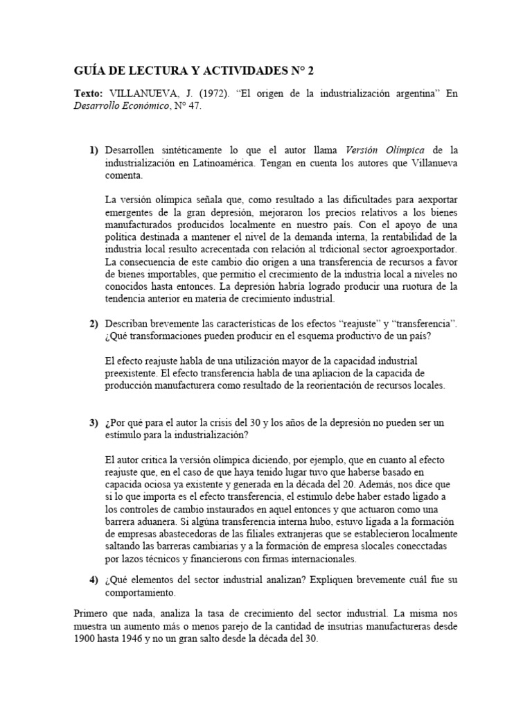 Actv 2 | PDF | Gran depresion | Industrialización
