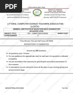 Icso Sample Paper Class-7 2025-26 | PDF | Computer Program | Programming