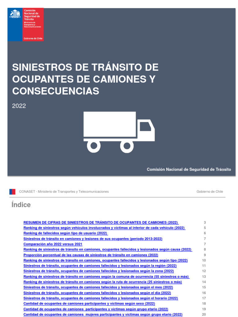 Camiones | PDF | Chile | Vehículo de motor