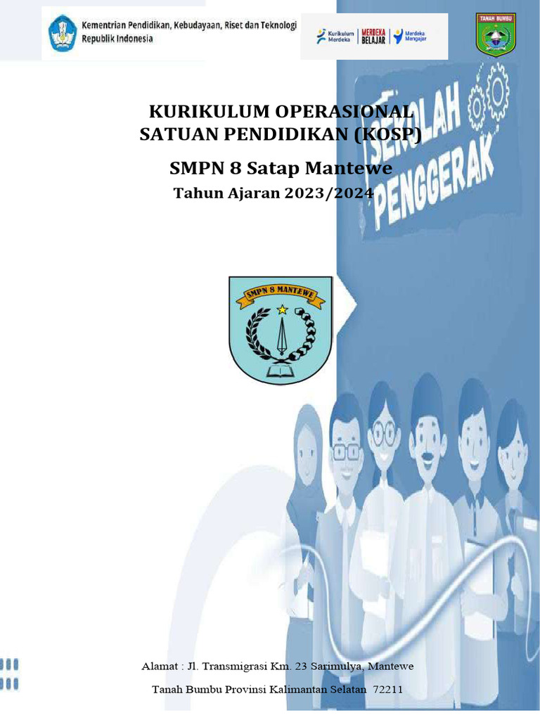 KOSP SMPN 8 Satap Mantewe | PDF | Bisnis