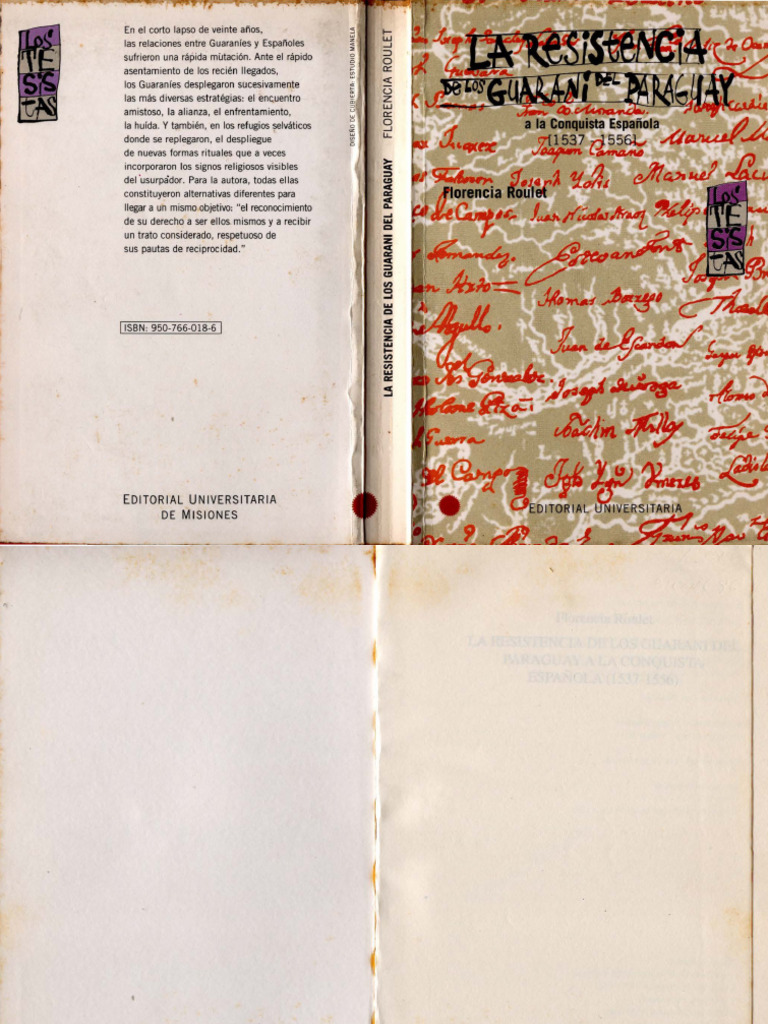 Roulet 1993 LaResistenciaGuaraniDelParaguay | PDF
