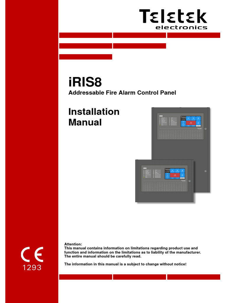 18021048-Installation Manual IRIS8 en RevA 102021-1 | PDF | Power Supply | Computer Network
