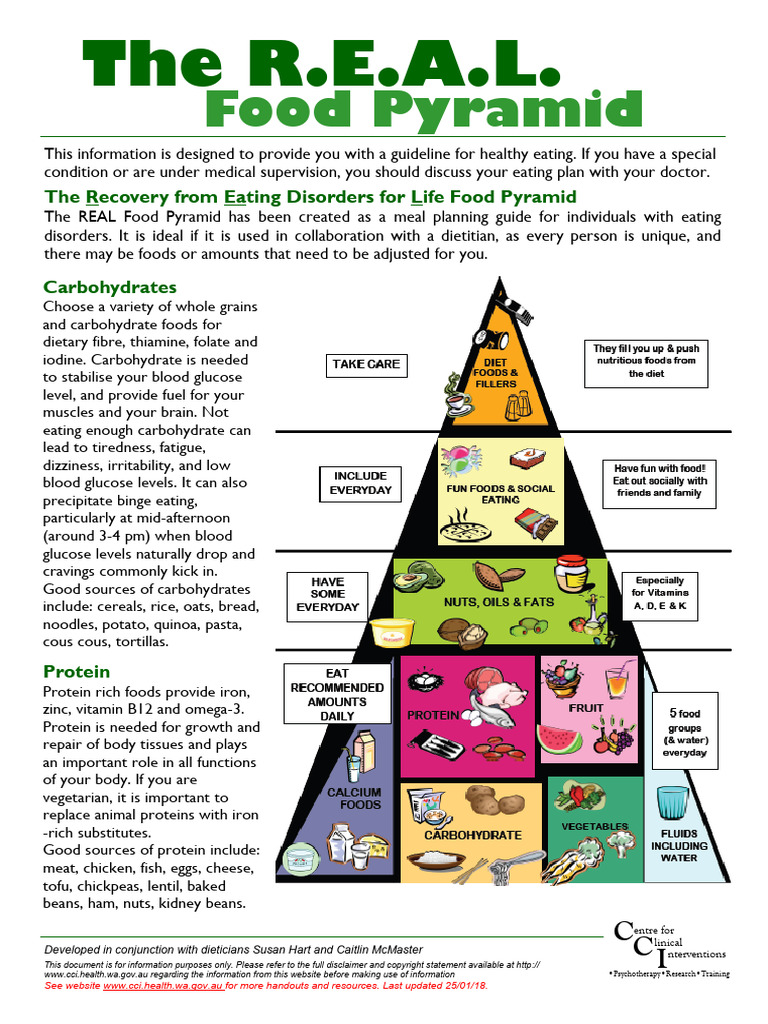 Session 2 Reading - The REAL Food Pyramid | PDF | Fat | Foods