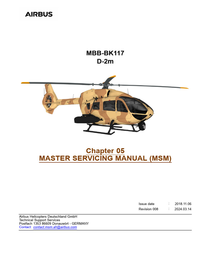MBB-BK117 D2m MSM 008 en | PDF | Aircraft | Aviation
