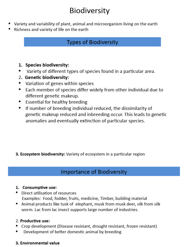 Biodiversity | PDF | Biodiversity | Soil