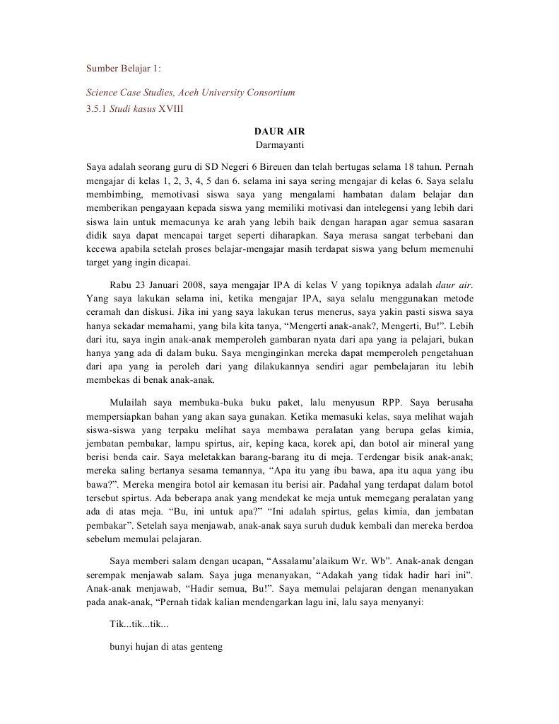 Contoh Case Study | PDF