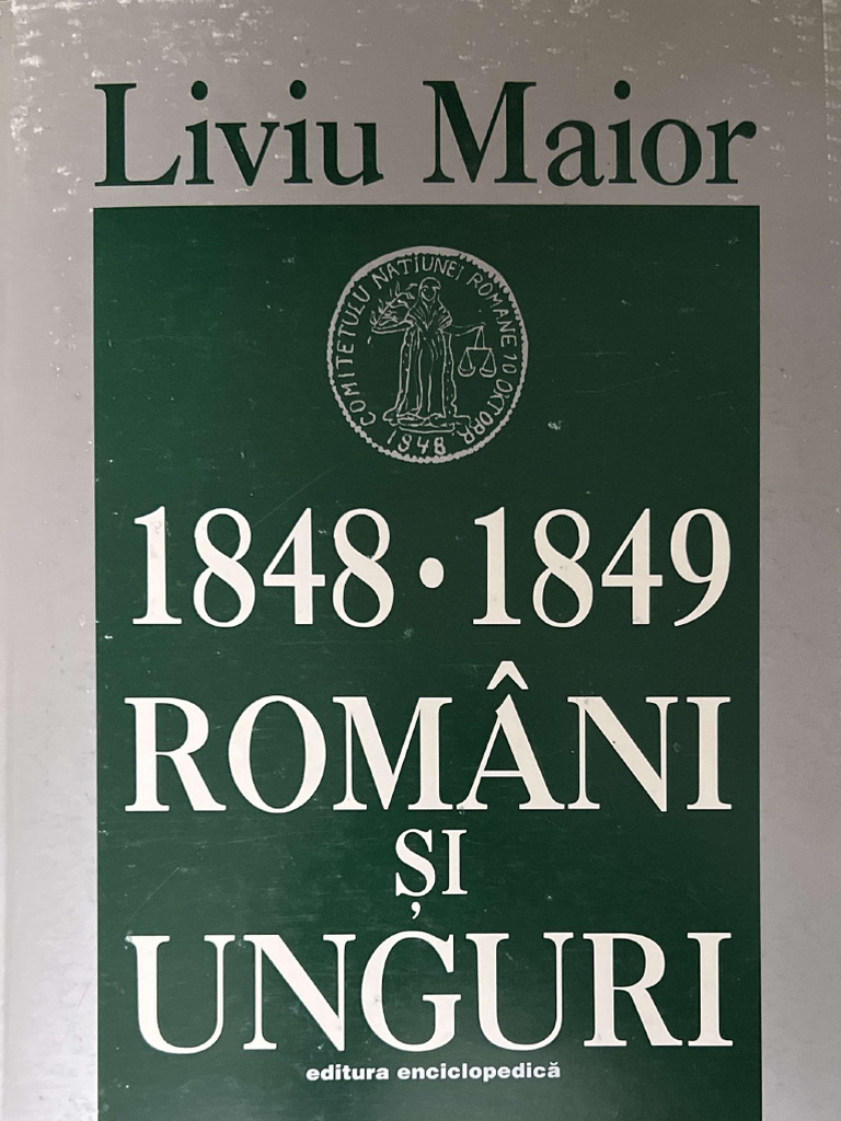 Liviu Maior - 1848-1849 - Romani Si Unguri | PDF