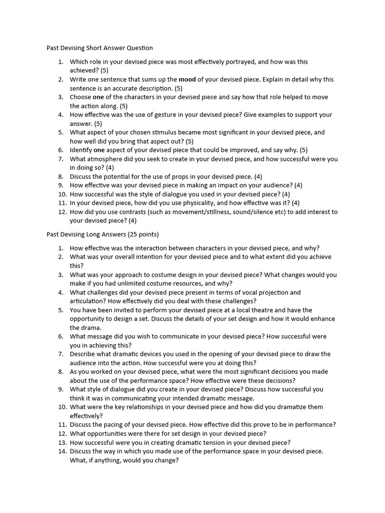 Theater Performance Analysis | PDF | Actor | Body Language
