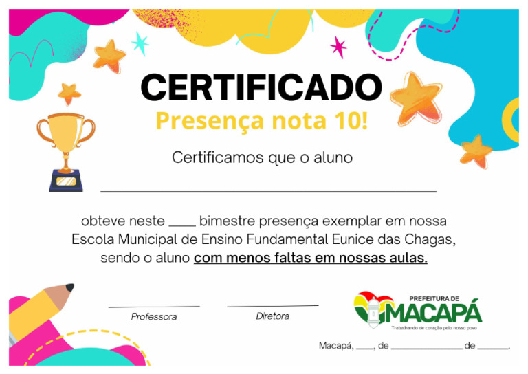 Certificado - Aluno | PDF