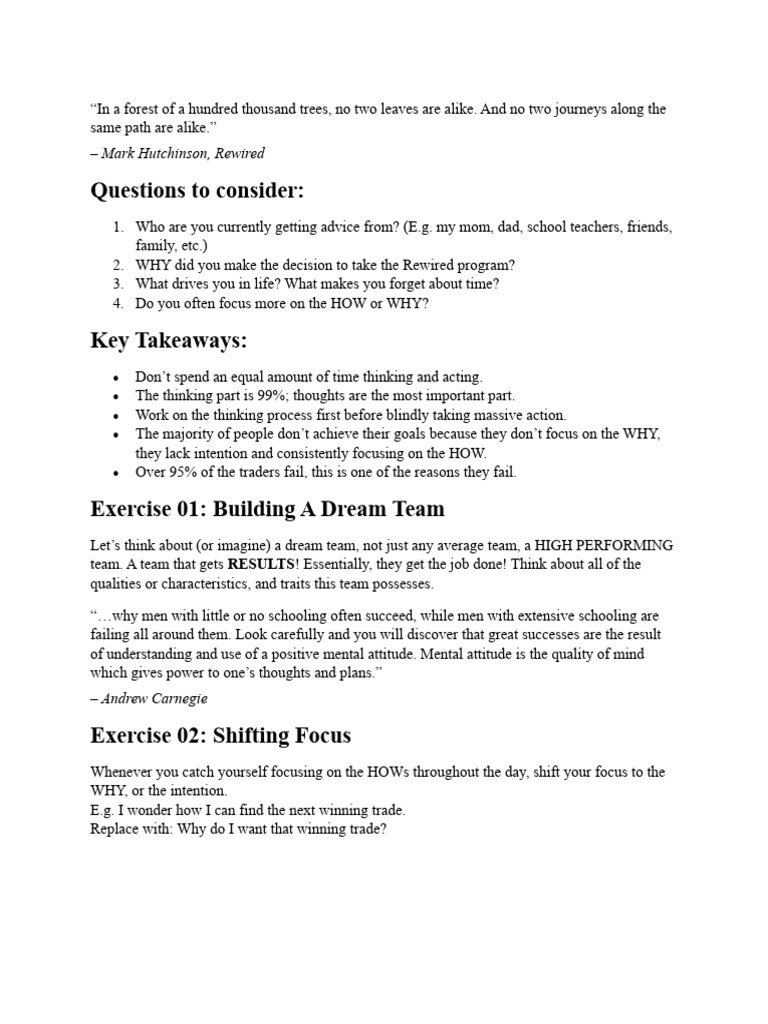 Focus on Why for Success | PDF