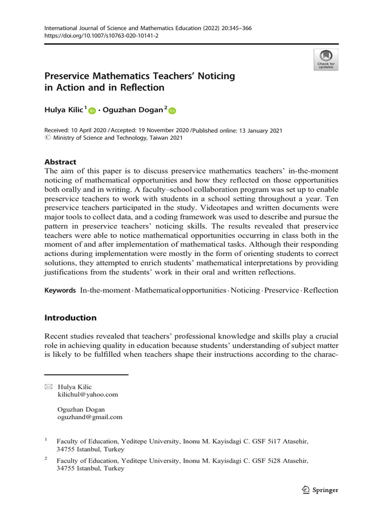 Kilic y Dogan 2021 | Download Free PDF | Knowledge | Thought