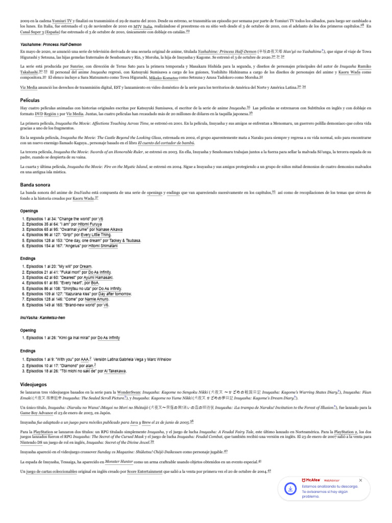 Inuyasha 3 | PDF | Entretenimiento