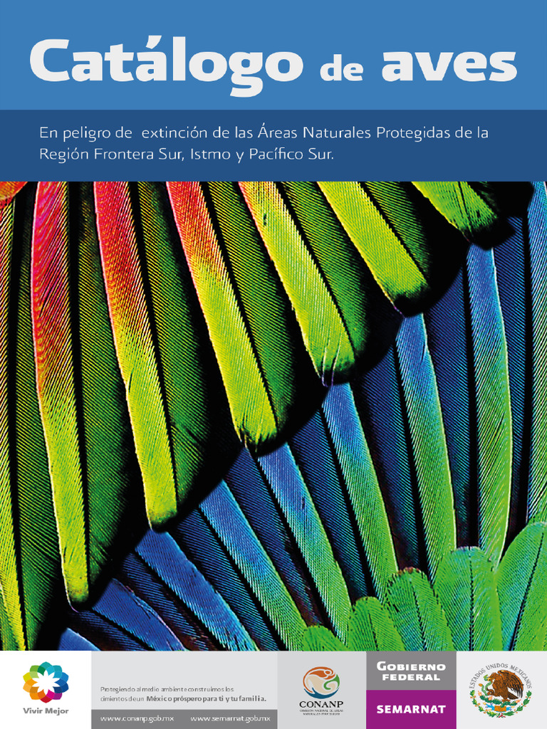 2015 Guia Catalogo de Aves-FSIyPS | PDF