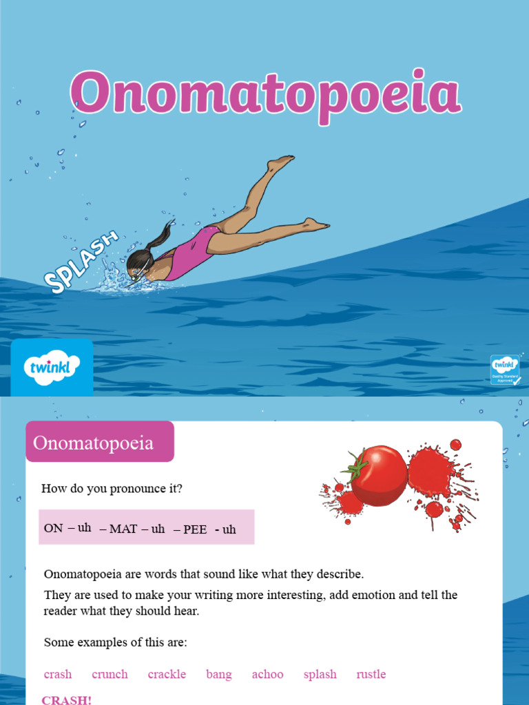 NZ L 1636681014 Written Language Features Onomatopoeia Powerpoint Ver 1 | PDF