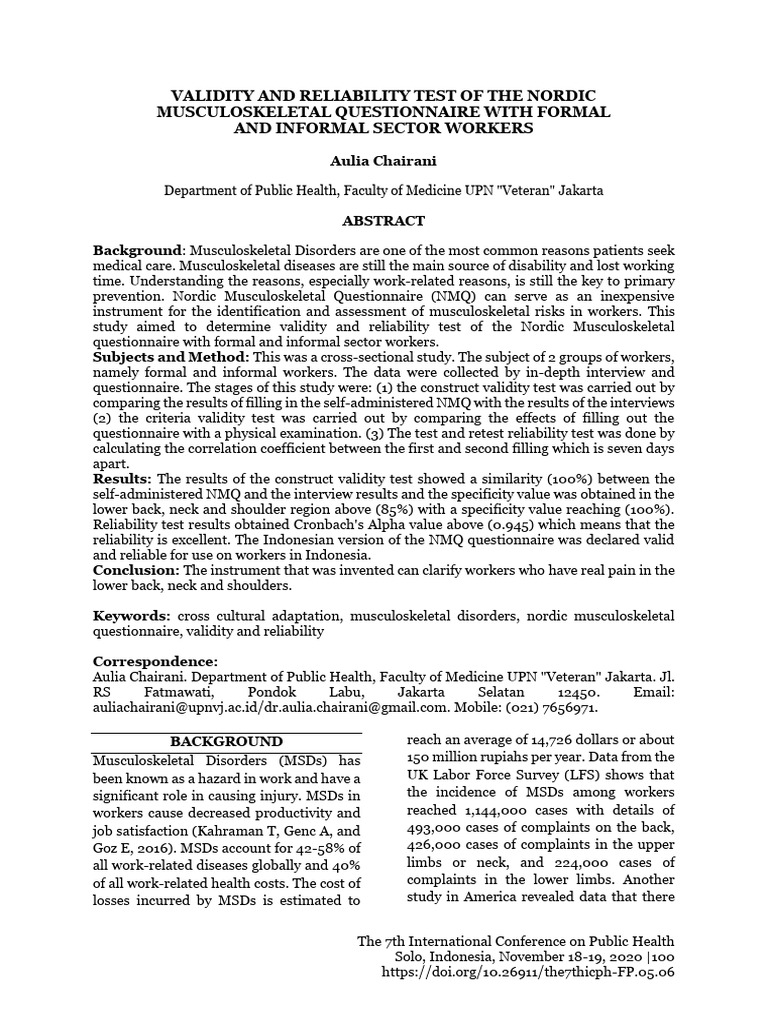 U45 Aulia-Chairani FP Medicine | PDF | Sensitivity And Specificity | Validity (Statistics)