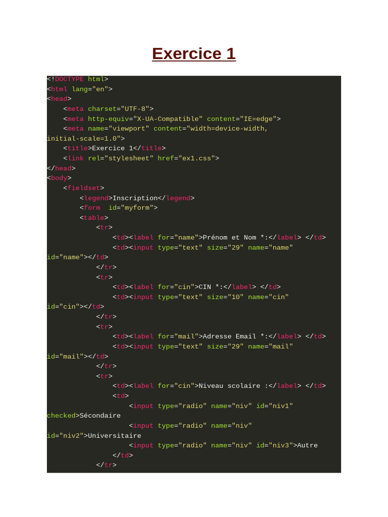 Correction Atelier 5 JS | PDF | Computers