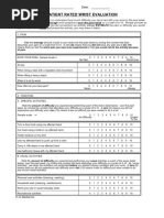 PRWE PRWHEUserManual Dec2007 | PDF | Validity (Statistics) | Pain