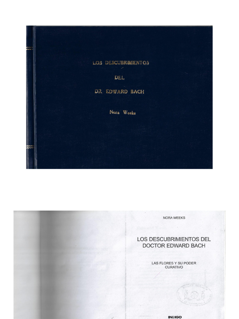 Descubrimientos Del Doctor Bach (1) | PDF