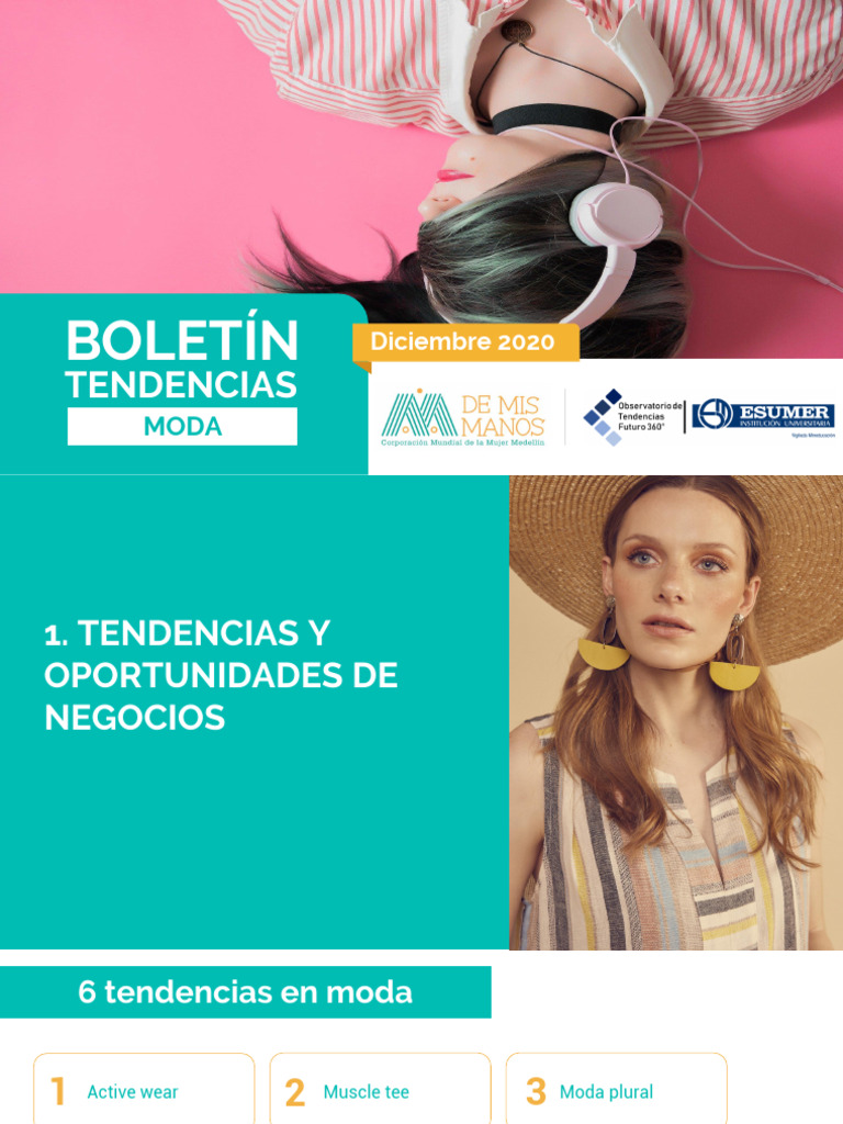 2020 12 Boletin Tendencias Moda Edicion 3 | PDF | Moda | Business