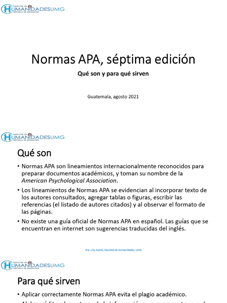 Normas Apa | PDF | Estilo apa | Escritura