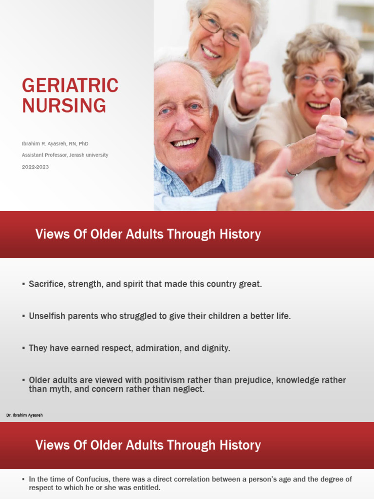 Understanding Geriatric Nursing Insights | PDF | Radical (Chemistry ...