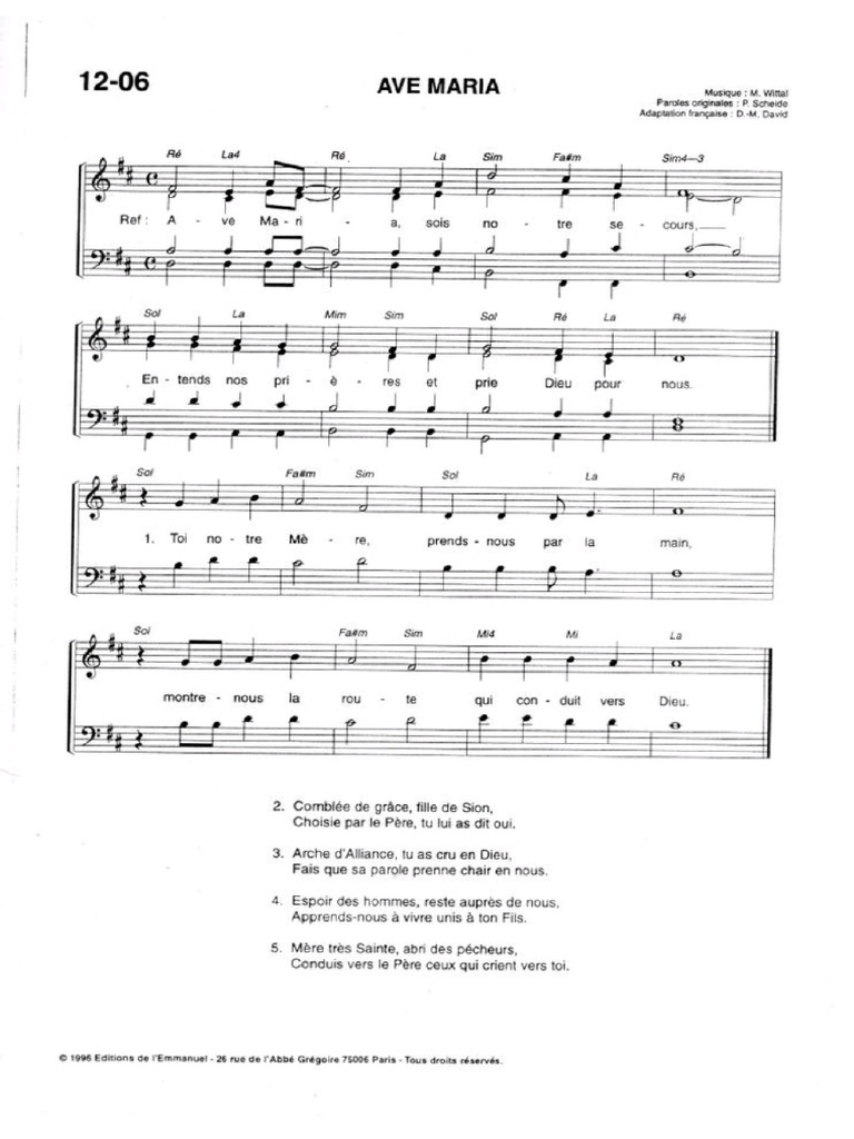Ave Maria | PDF