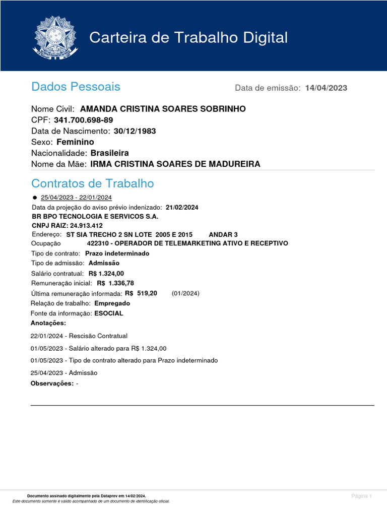 Fatura Novembro - 22 0121674266 | PDF | Direito Privado | Business