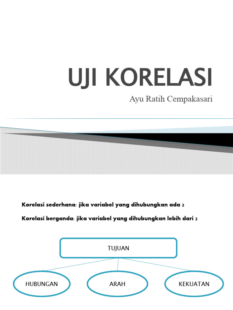 Uji Korelasi | PDF