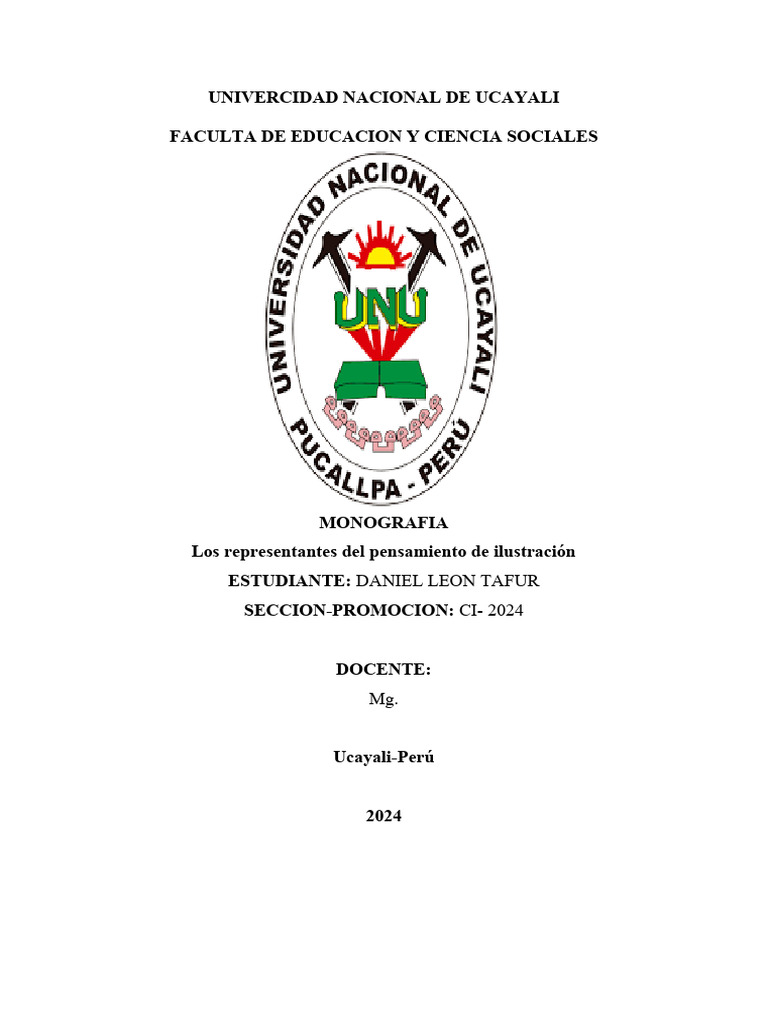 Monografia La Ilustracion | PDF | René Descartes | Era de iluminacion