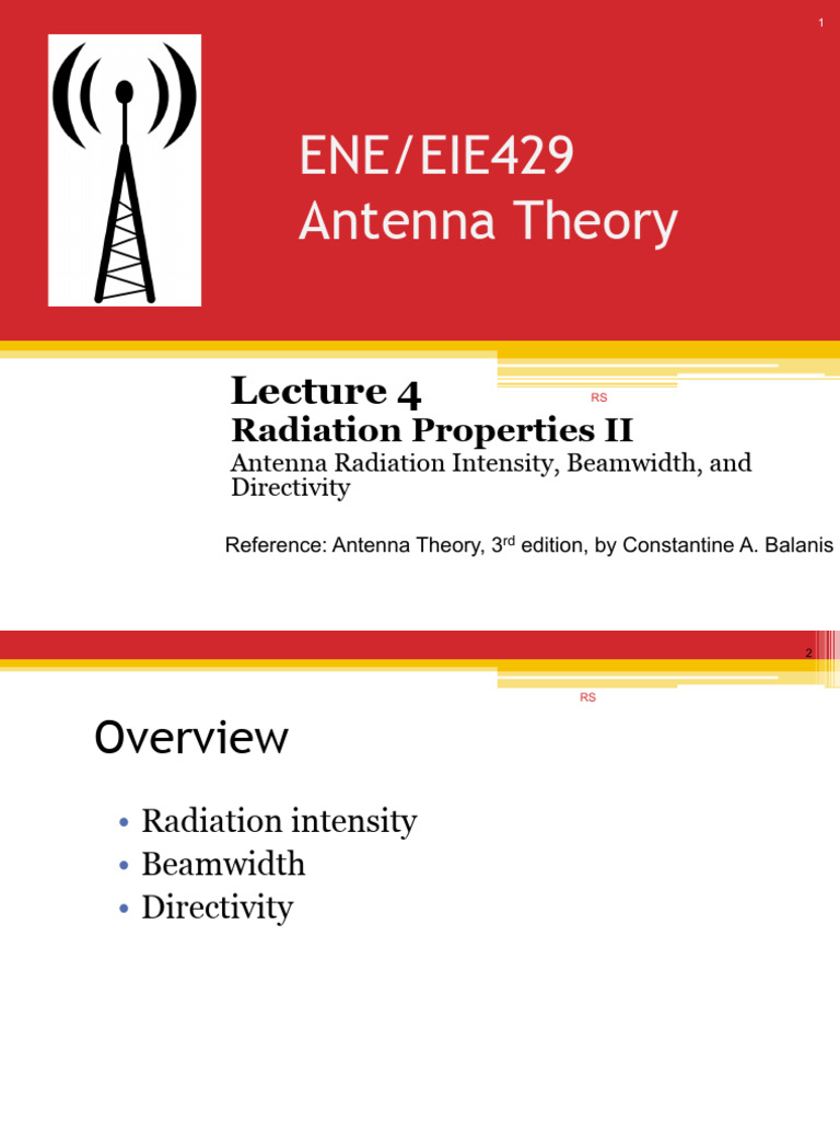 Lecture4 021424 | PDF | Telecommunications Engineering | Wireless