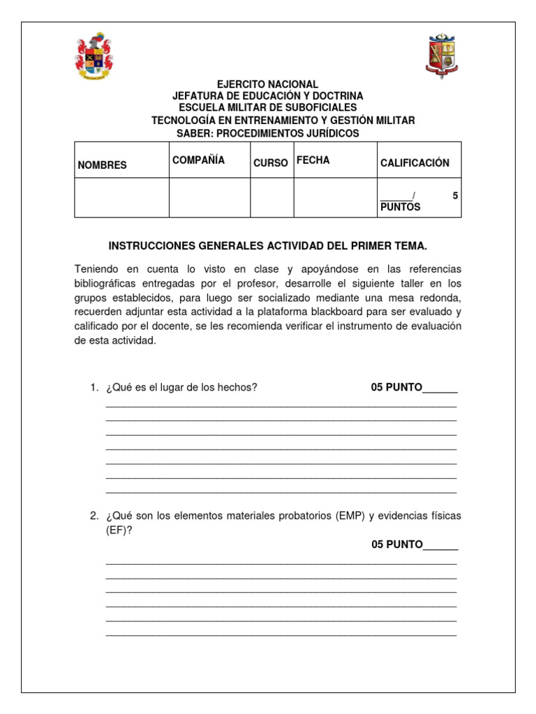 Actividad Primier Tema C3 | PDF