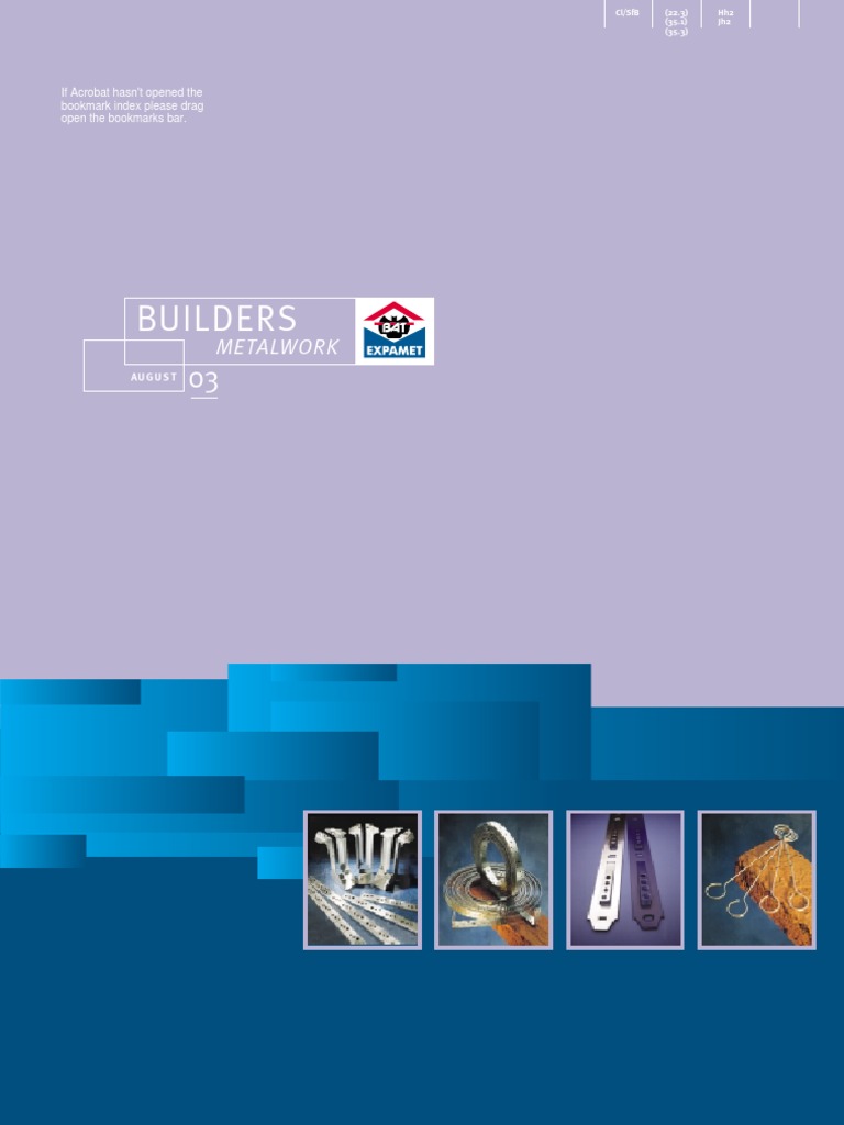 EXPAMET - Builders - Metalwork | PDF | Framing (Construction ...