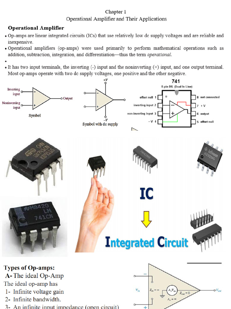 Chapter-1 OP-AMP Part 1 | PDF
