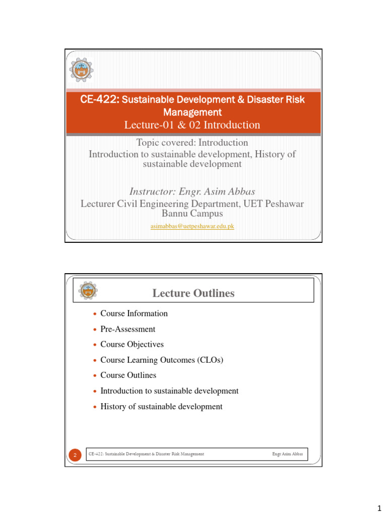 L01 L02 Introduction | PDF | Sustainability | Economies