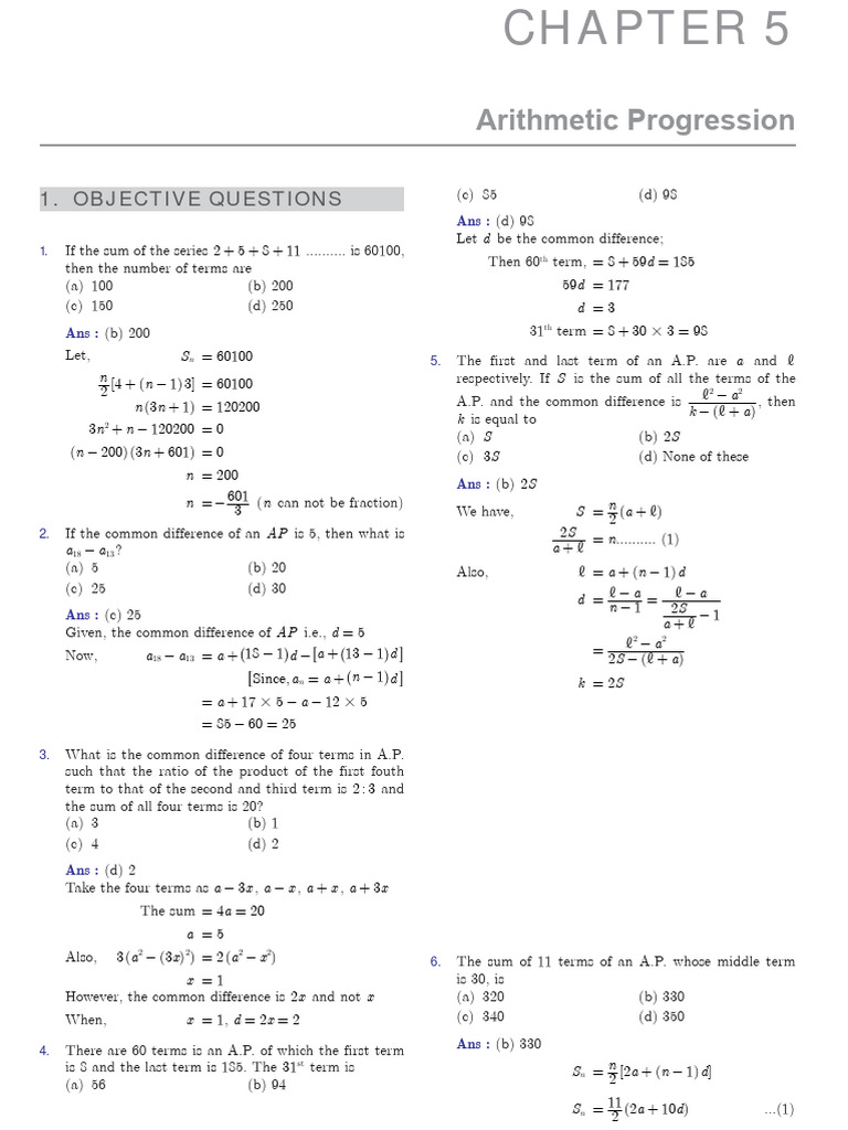 Objective Download Free Pdf Numbers Arithmetic 