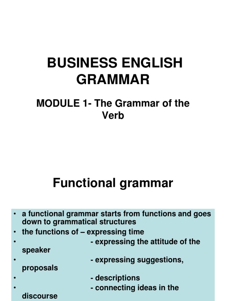 Business English Grammar Pp | Grammatical Tense | Perfect (Grammar)
