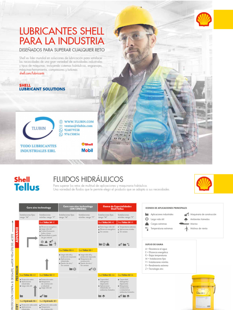 Catalogo Shell | PDF | Rodamiento (Mecánico) | Engranaje